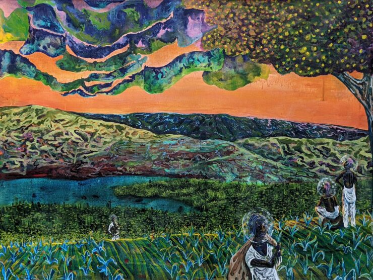 Upclose with Caribbean Artist Kriston Banfield - LIVID