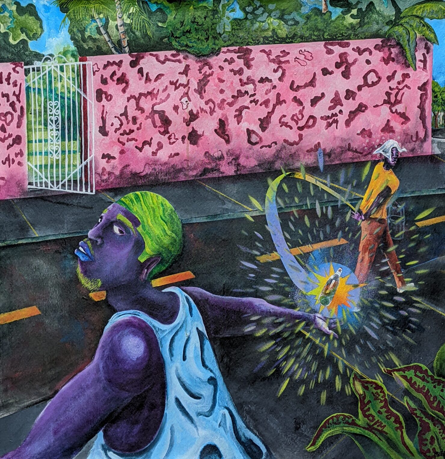 Upclose with Caribbean Artist Kriston Banfield - LIVID